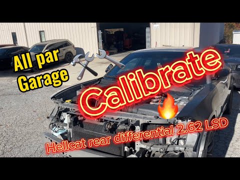 Calibrated and hellcat rear differential 2.62 ( LSD) - YouTube