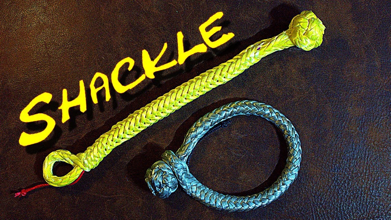 How to Make a Strong & Easy Dyneema Soft Shackle with Quick Release ...
