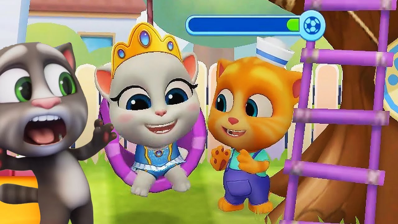 My Talking Tom Friends NEW MINI GAMES (Android/IOS) Gameplay ...