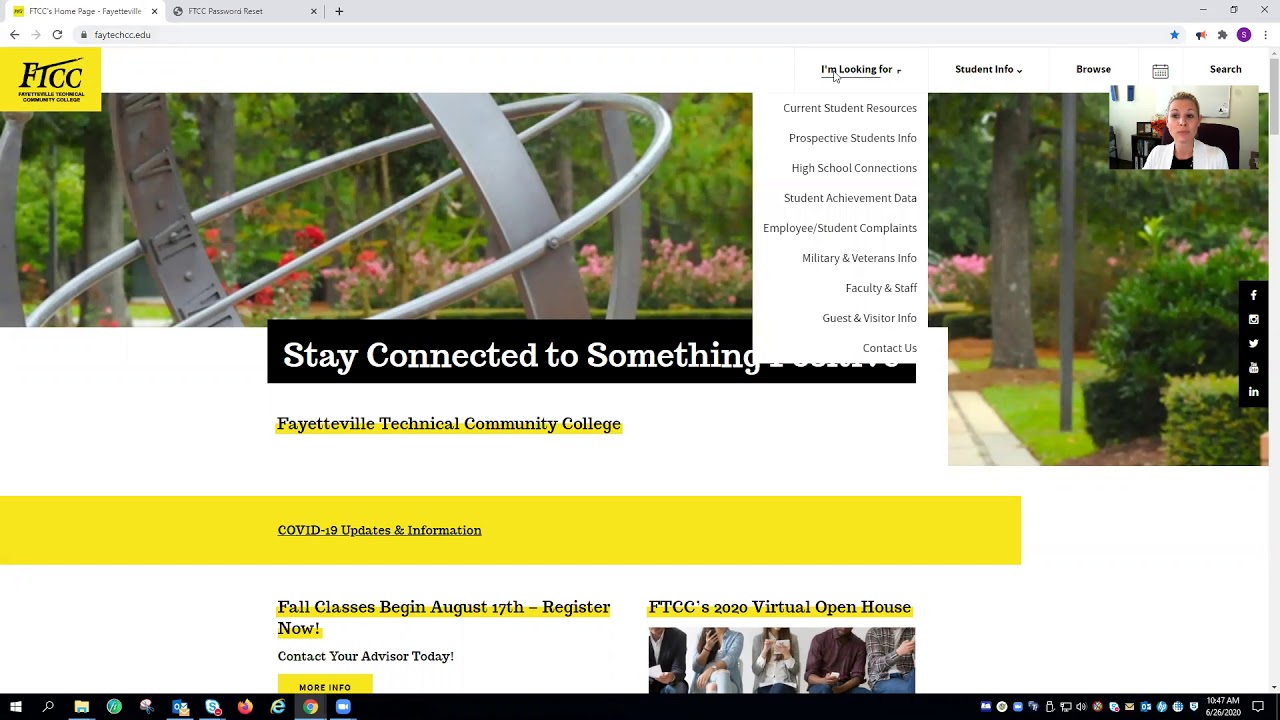 Webadvisor Tutorial - YouTube