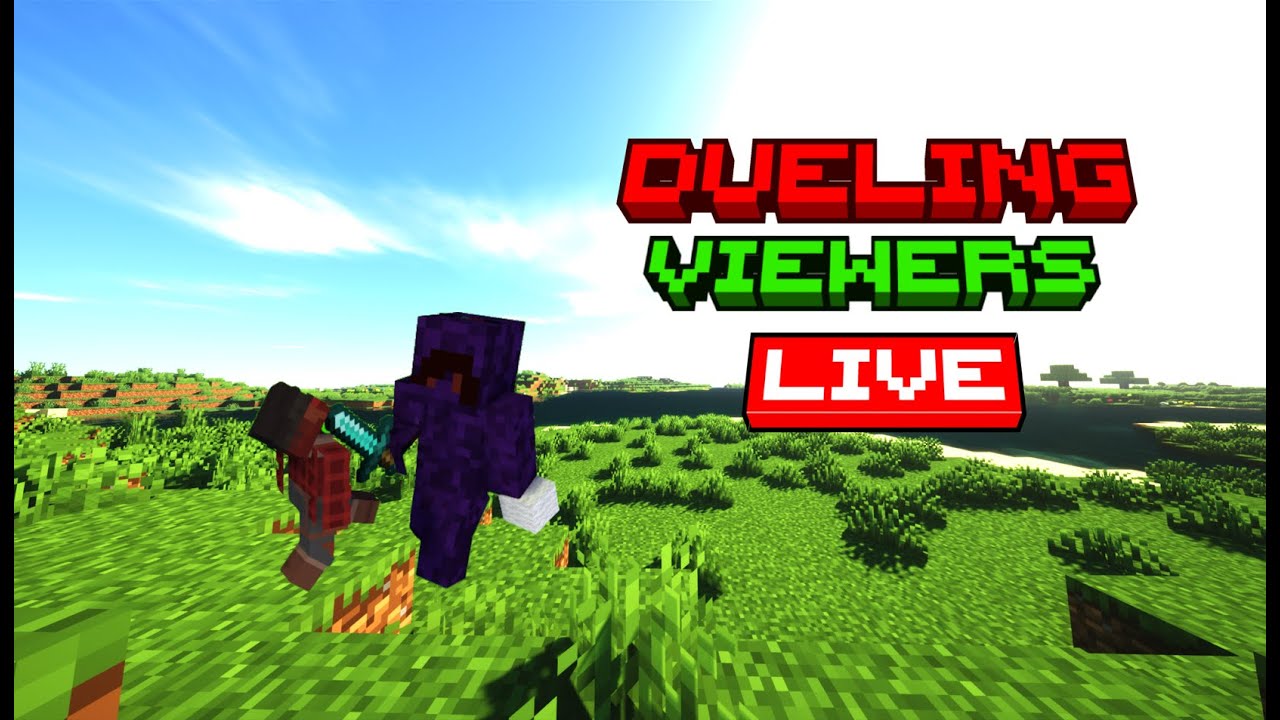 Dueling Viewers Live on MMC! (eu.minemen.club) - YouTube