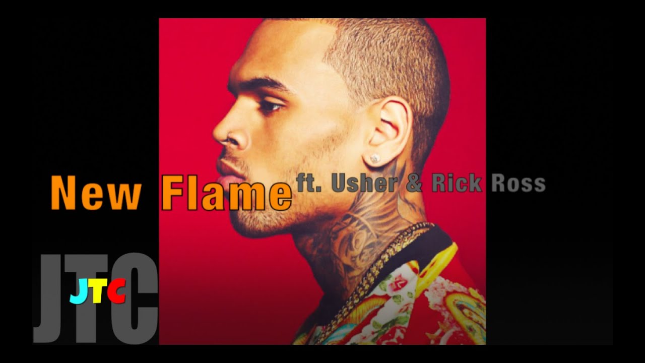Chris Brown ft. Usher & Rick Ross - New Flame (Lyrics) - YouTube