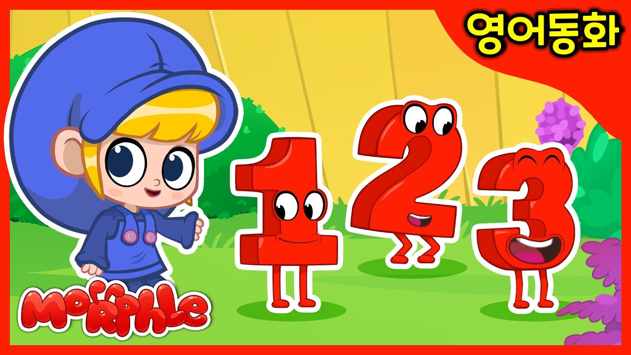 Learning Numbers with Morphle | How to Count | Cartoons for Kids | My ...