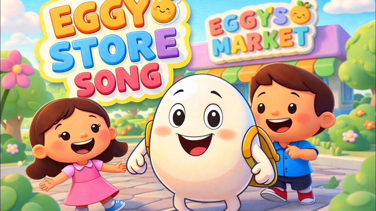 Eggy’s Happy Store Song 🥚 | Fun Kids Song | Cartoon Nursery Rhymes ...