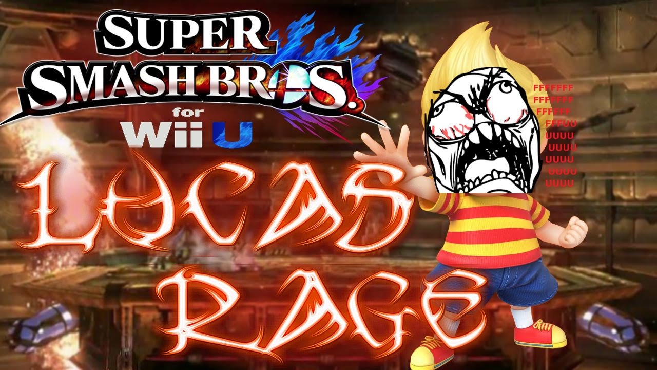 LUCAS FAILS AND RAGE! - Super Smash Bros Wii U For Glory! - YouTube