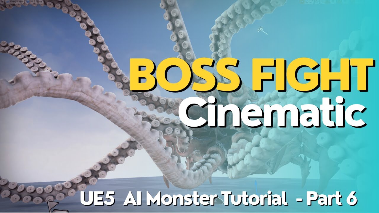 UE5 - AI Monster Enemy Boss Cinematic & Animation Tutorial - AI Monster ...