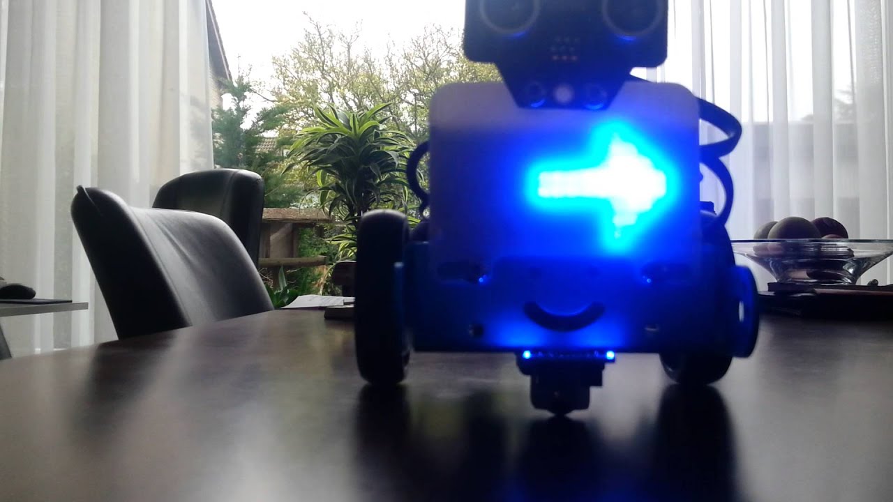 mBot LED Matrix voorbeeld - YouTube