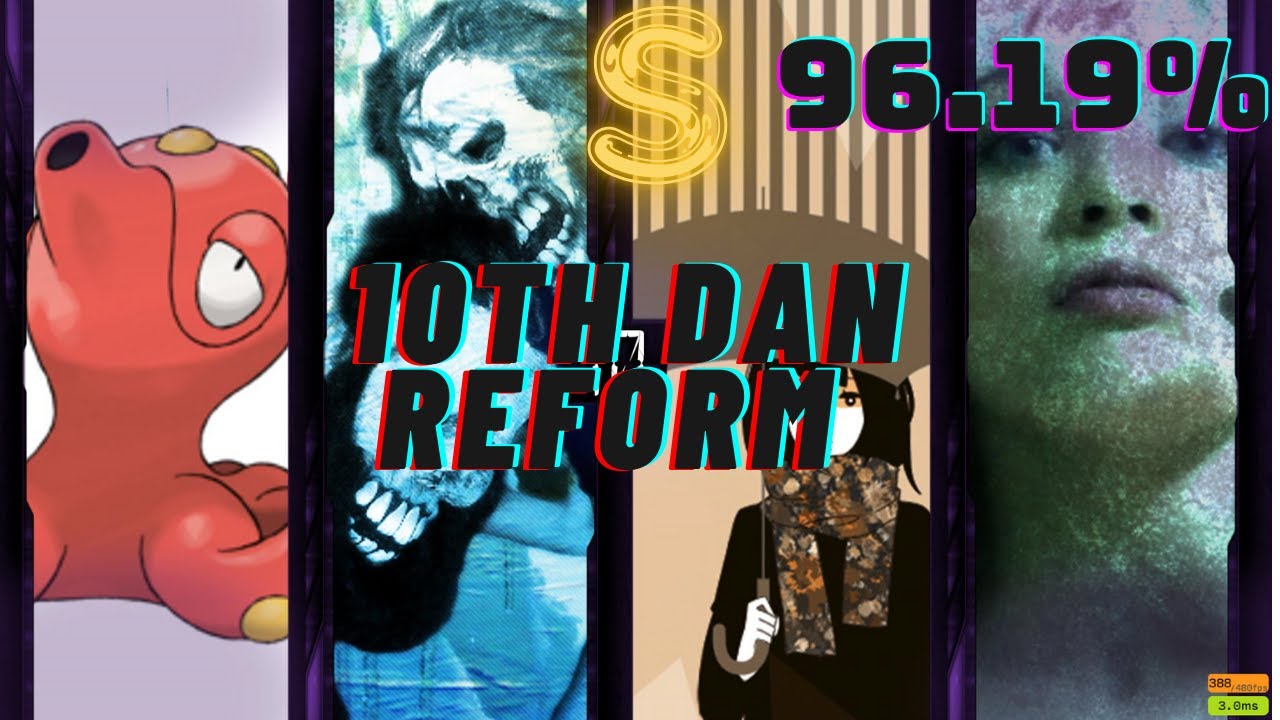 [Osu!Mania] 10th Dan Reform 96.19% - YouTube