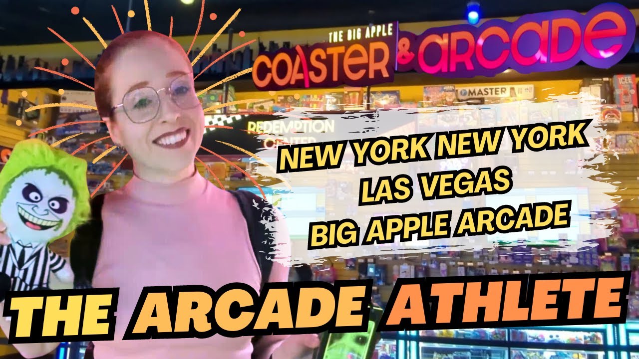 The Big Apple Arcade inside New York New York in Las Vegas Tour - YouTube