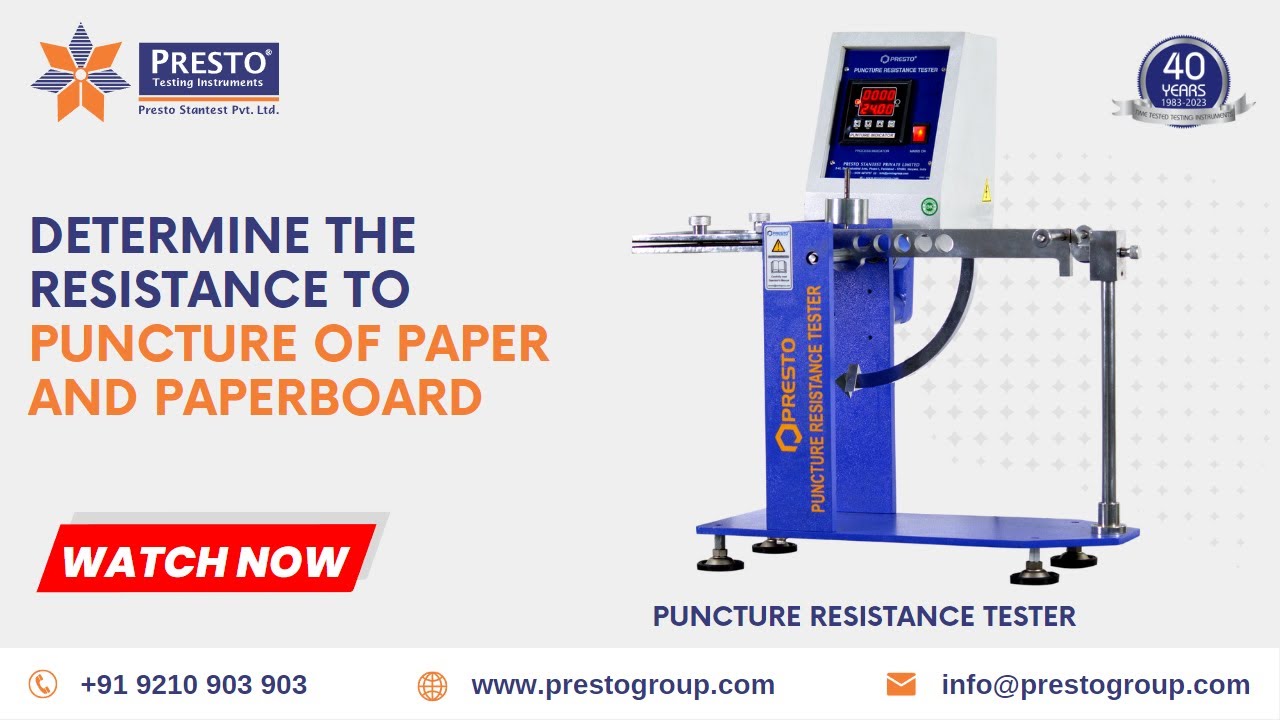 Puncture Resistance Tester Manufacturers | पंक्चर रेसिस्टंसे टेसटर ...