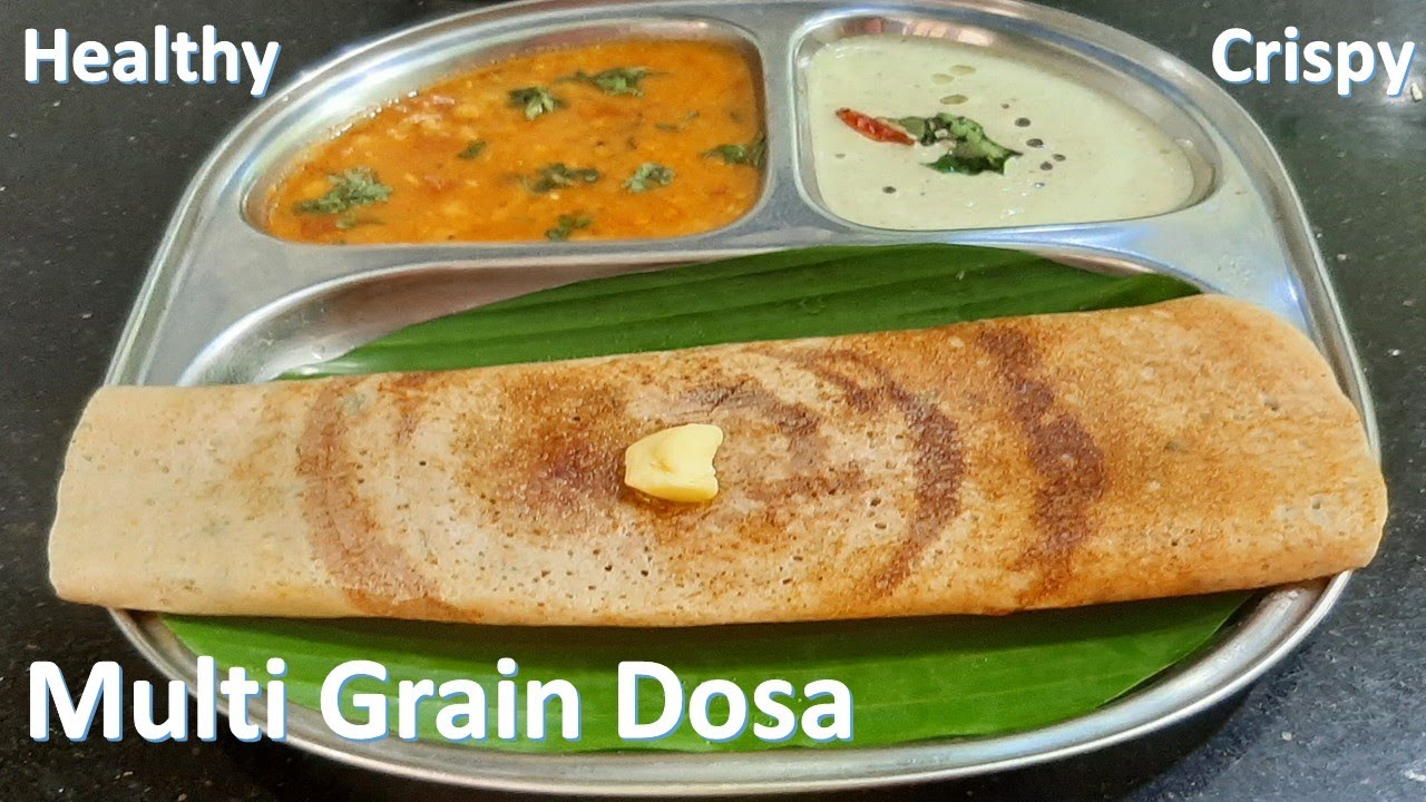 multigrain dosa | mixed dal dosa | multigrain masala dosa in kannada ...