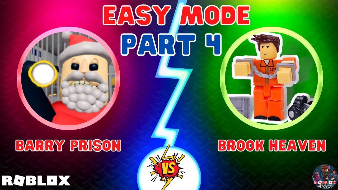 Roblox Escape Barry Prison Run Easy Mode Part 4 Barrys Game Youtube