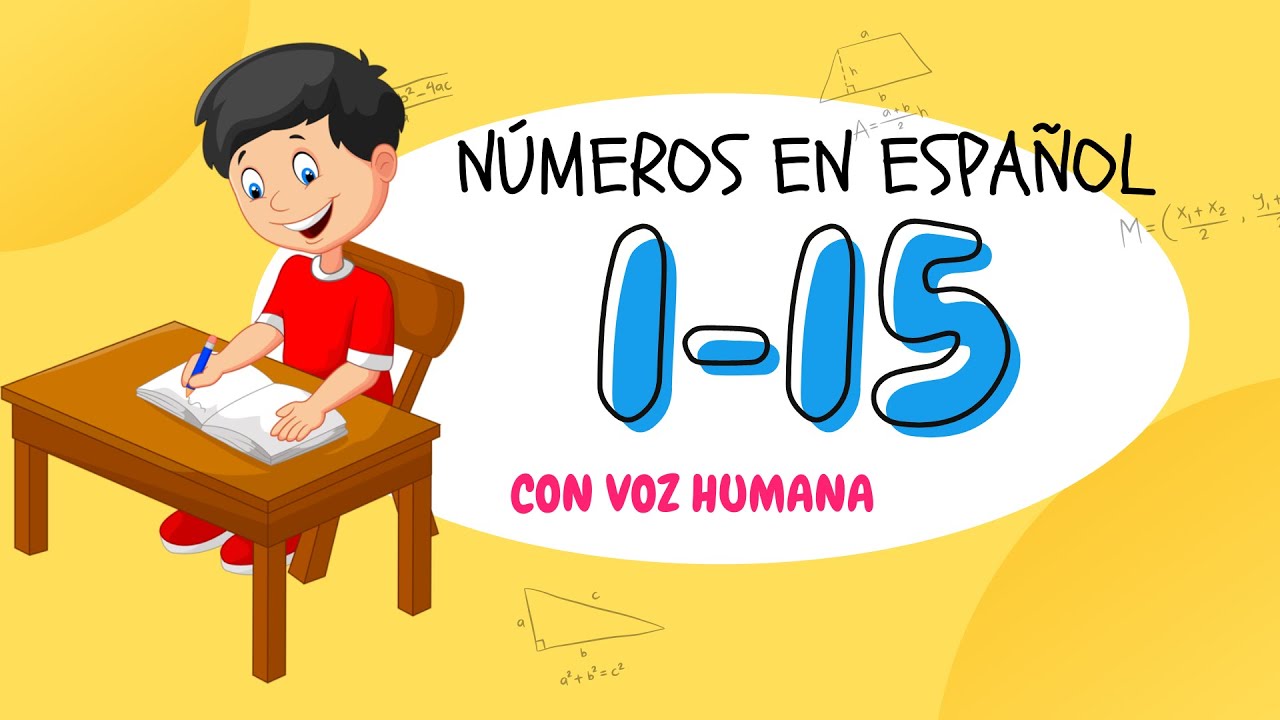 Numbers 1 To 15 In SPANISH How To Say Numbers In SPANISH 1 15 Numbers 1 To 15 In SPANISH How To Say Numbers In SPANISH 1 15