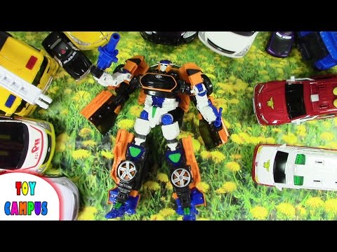 Hello Carbot Veloster Sky Robot to Car | 헬로카봇 벨로스터 스카이 | ToysReview ToyCampus