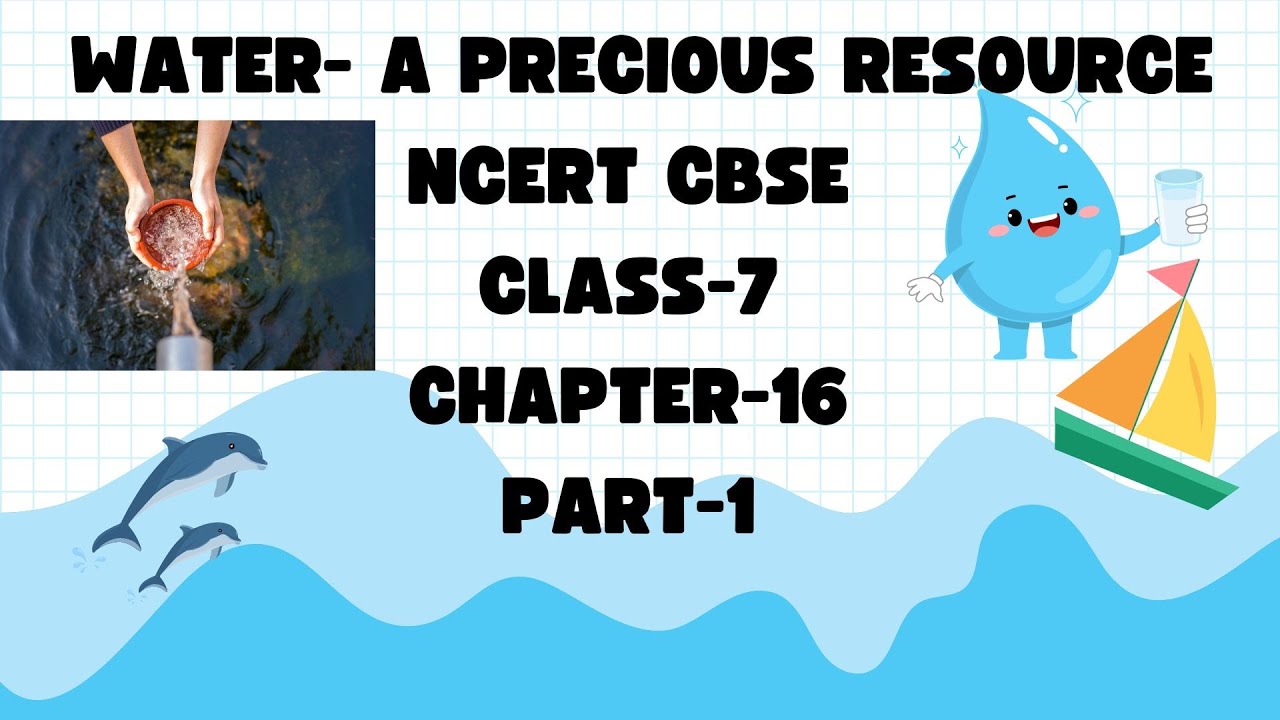 Class-7 CBSE NCERT Water – A Precious Resource | Understanding the ...