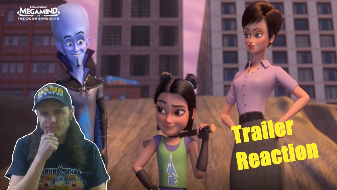 MEGAMIND VS. THE DOOM SYNDICATE Official Trailer :Stoner Watch Reacts ...