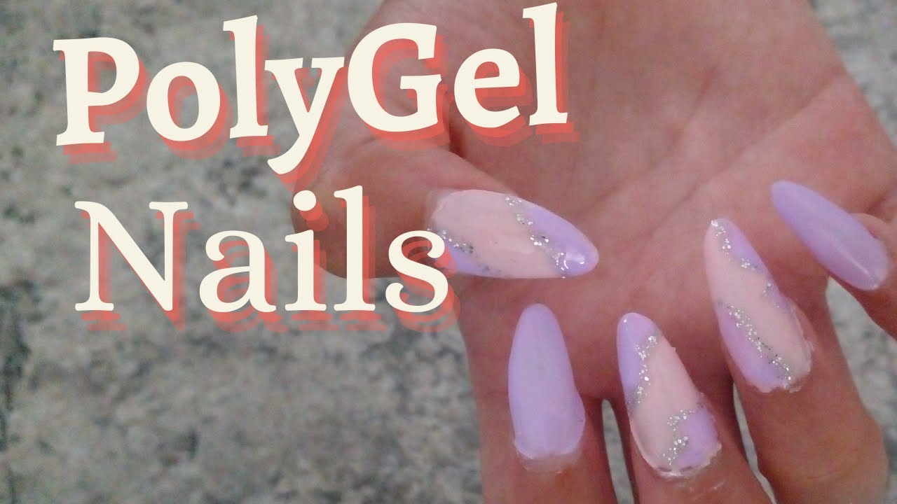 Easy PolyGel Nails Using Dual Forms! - YouTube