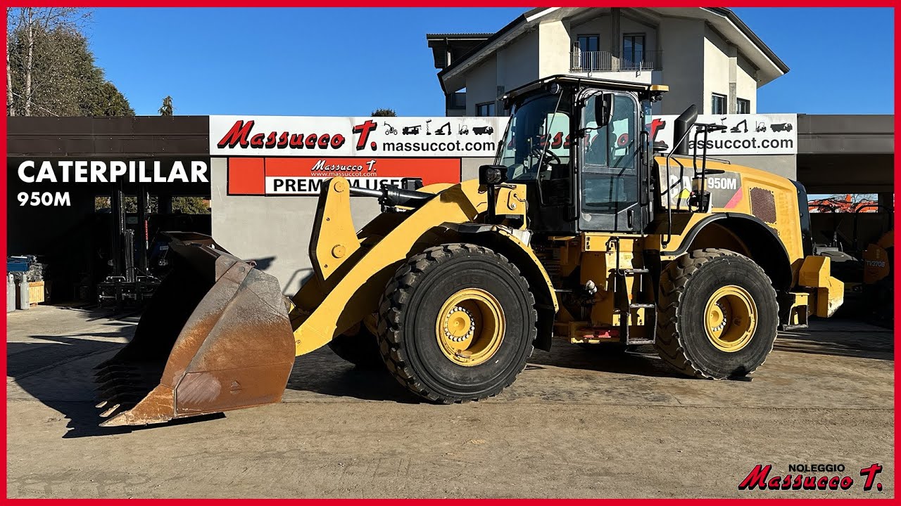 CATERPILLAR 950M - Massucco T. ID 4625 - YouTube