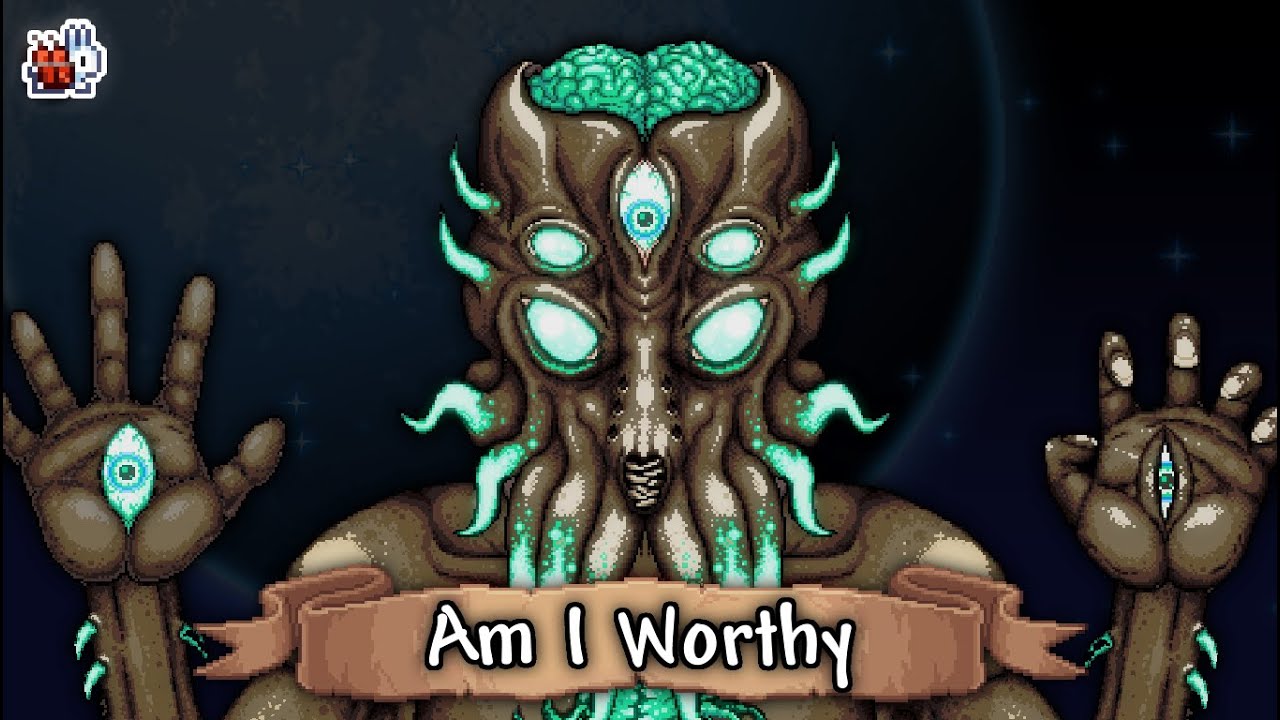 Am I Worthy? | For the Worthy Master mode Moon Lord | Terraria 1.4 ...