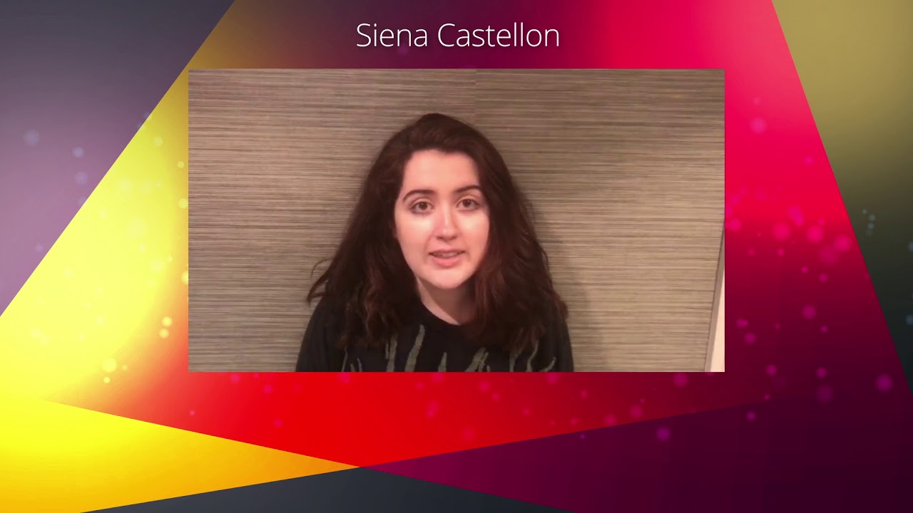 2019 Shine a Light Awards - Siena Castellon - Winner of Young Person of ...