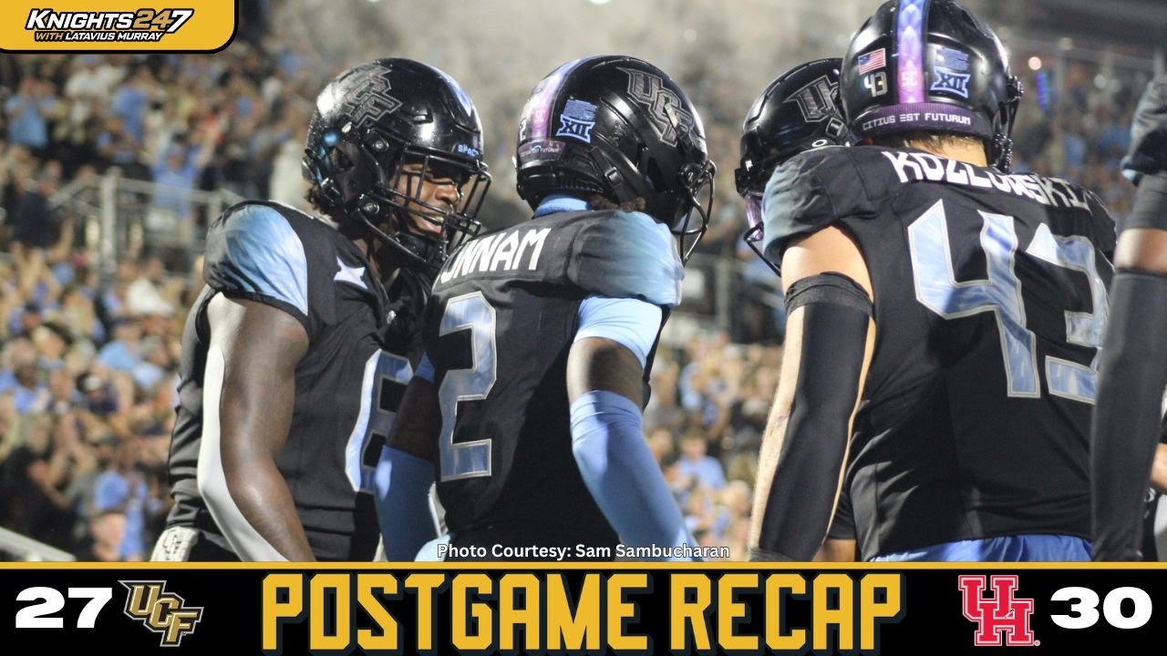 UCF Football Game 9 vs Houston: Postgame Wrap - YouTube