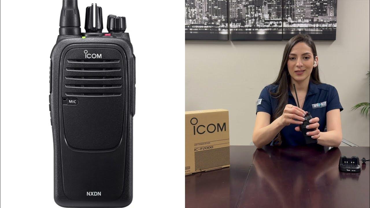 Icom F2000 Two-Way Radio Components and Assembly | Icom America | Two ...