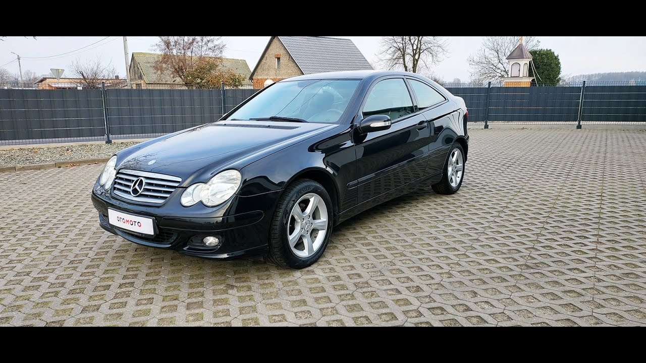 MERCEDES W203 SPORT COUPE W SUPER STANIE - YouTube