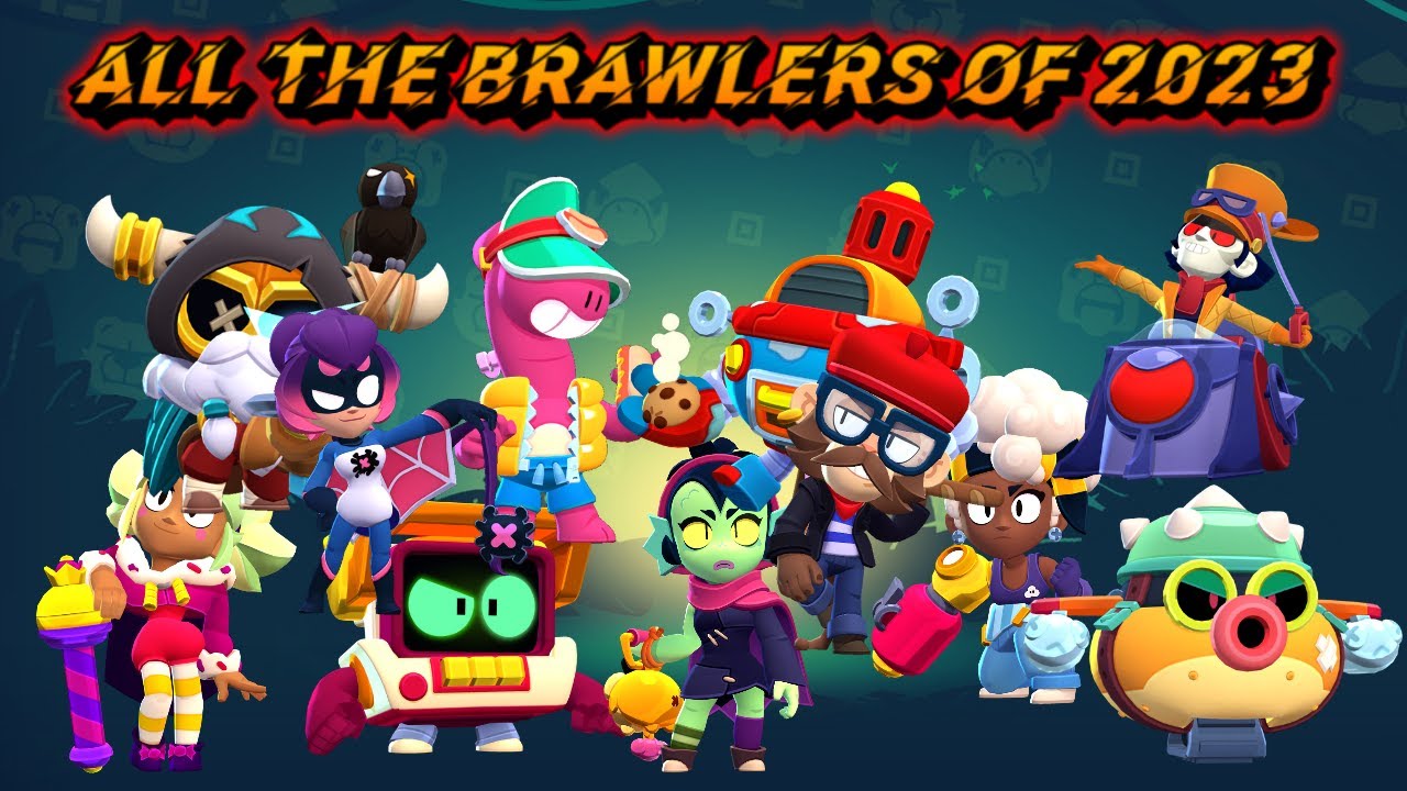 Ranking EVERY BRAWLER RELEASED in 2023 by HOW FUN THEY ARE TO PLAY from ...