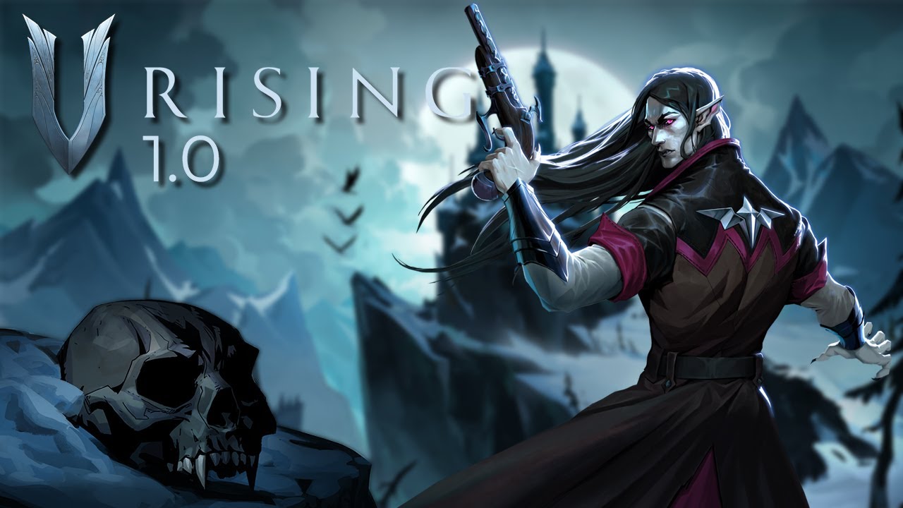 Building My Vampire Castle and Hunting Bosses - V Rising 1.0 - YouTube