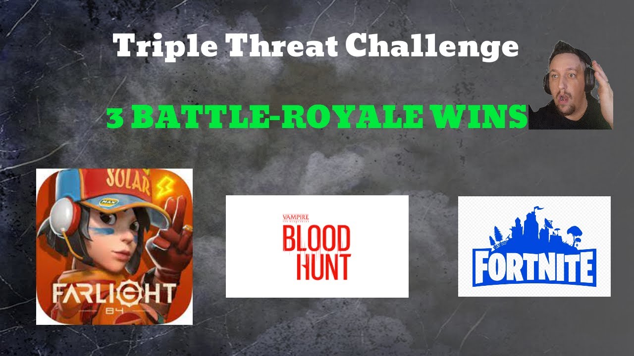 We completed the Triple Threat Battle Royale Challenge! - YouTube
