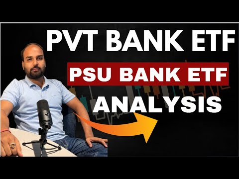 PVT Bank ETF & PSU Bank ETF Analysis in Hindi II Options Trader Mohit Sharma II - YouTube