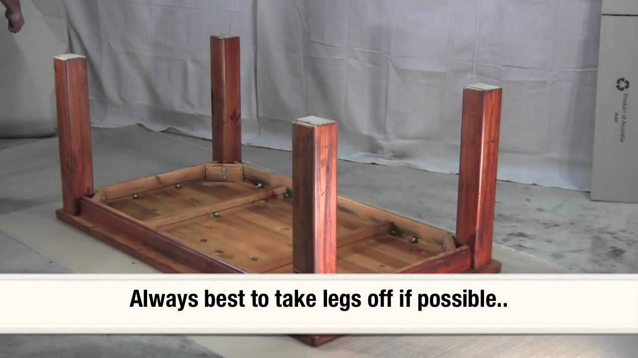 How to Export Wrap a Dining Table - YouTube