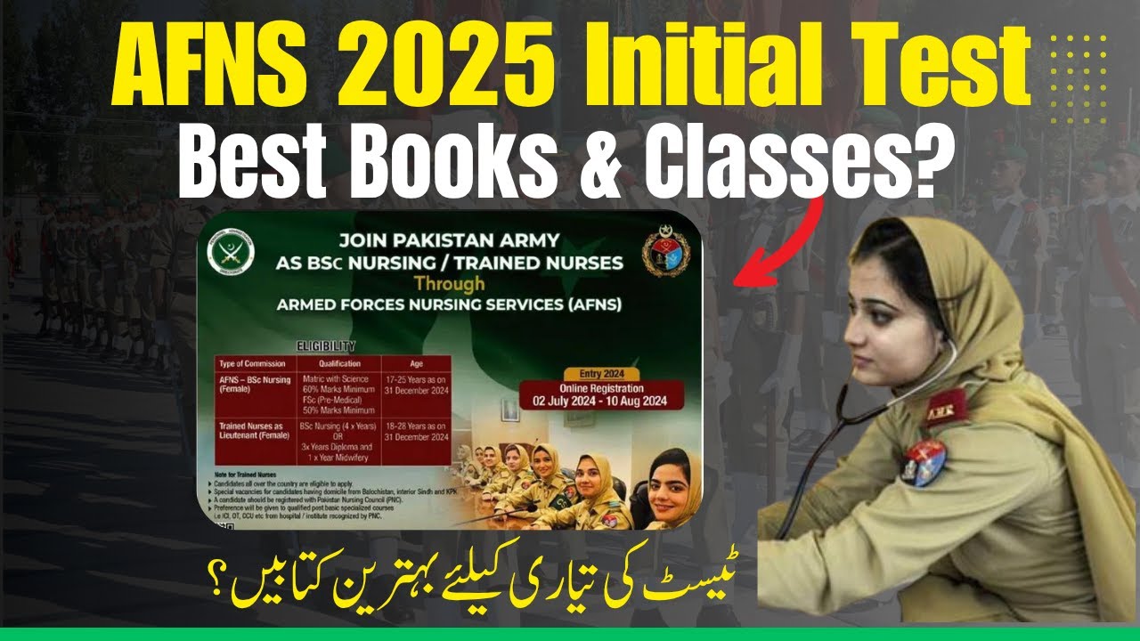 AFNS Initial Test Preparation | AFNS Test Preparation Academy |AFNS ...