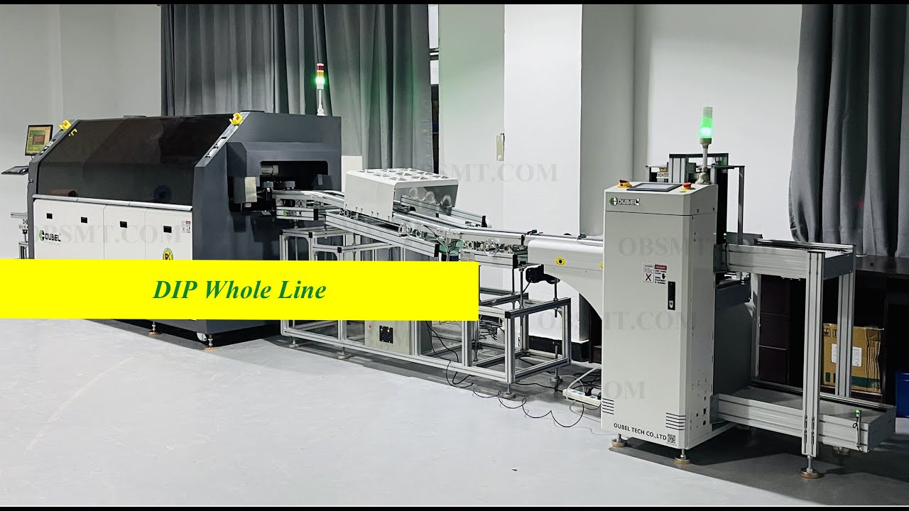 DIP Line,THT Line,PCB Assembly Line,PCB Soldering Machine,PCB Welding ...