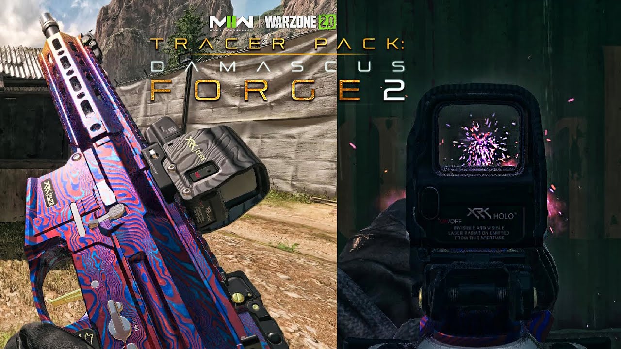 TRACER PACK: DAMASCUS FORGE 2 BUNDLE SHOWCASE - ALL MASTERY CAMO ...