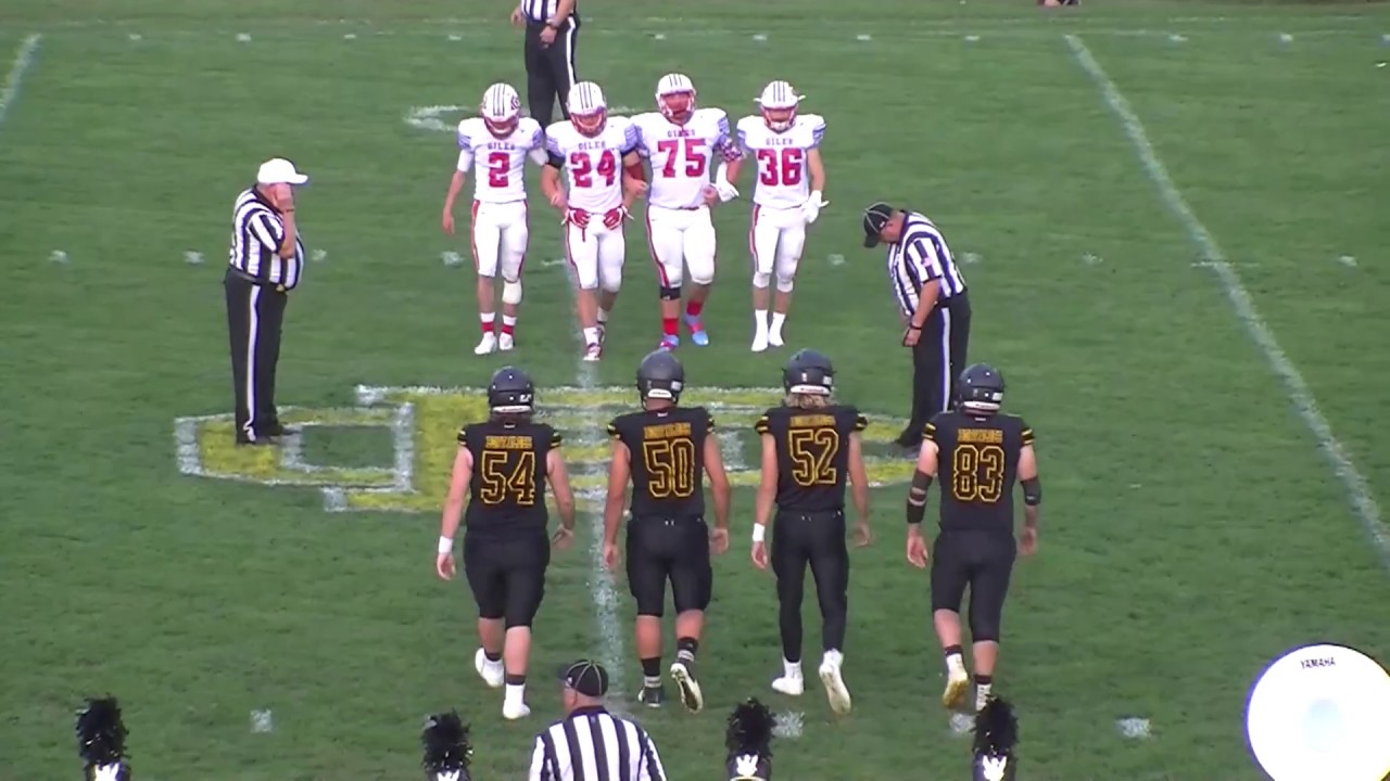 Floyd County High Football Giles 2017 - YouTube