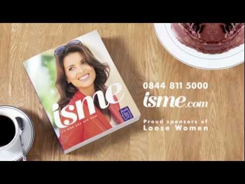 isme - Loose Women Sponsorship Adverts