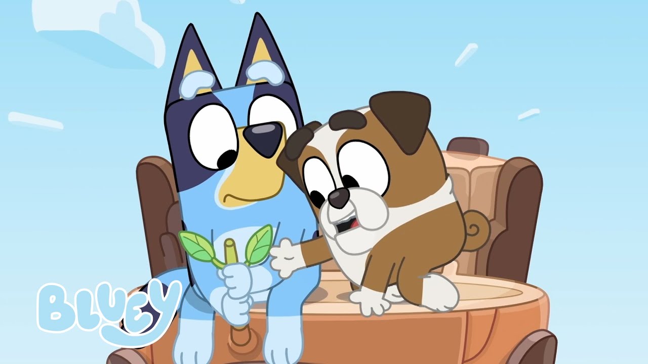 Bluey und Winton Spielen Hubschrauber 🚁 | Bluey - Deutsch Offizieller ...
