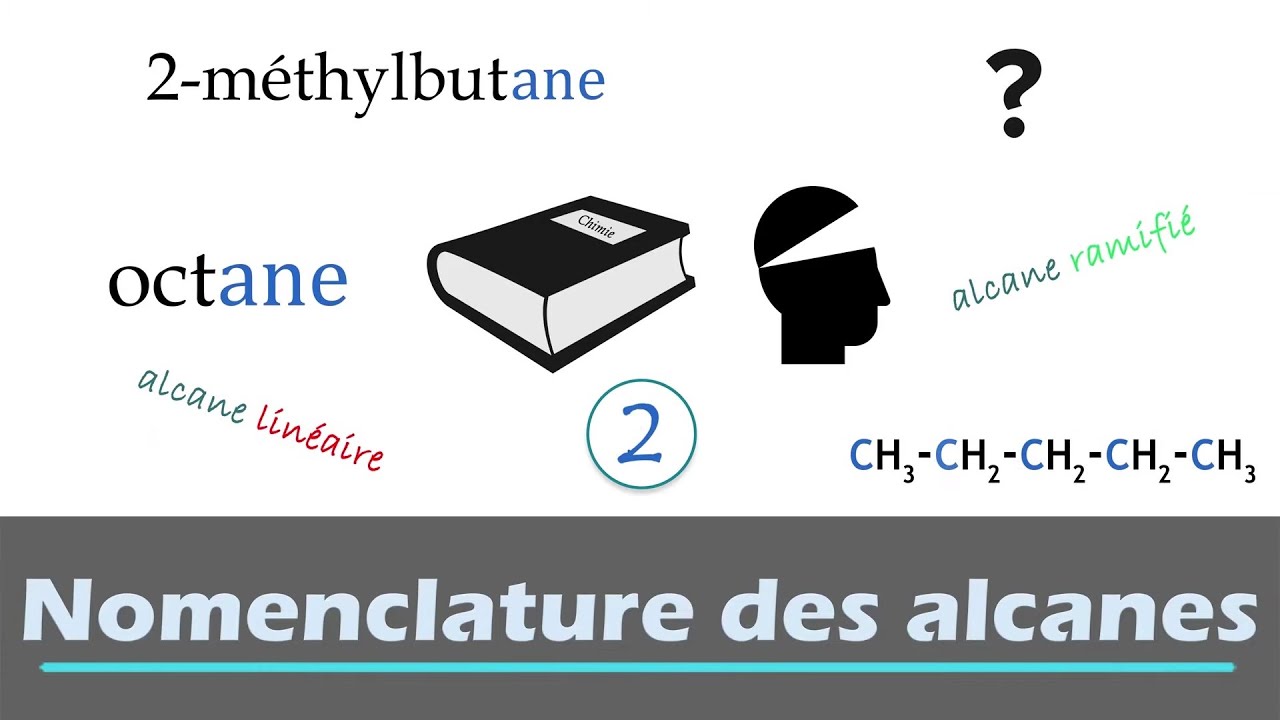 Nomenclature des alcanes ramifiés en chimie organique (les bases) 1S TS ...