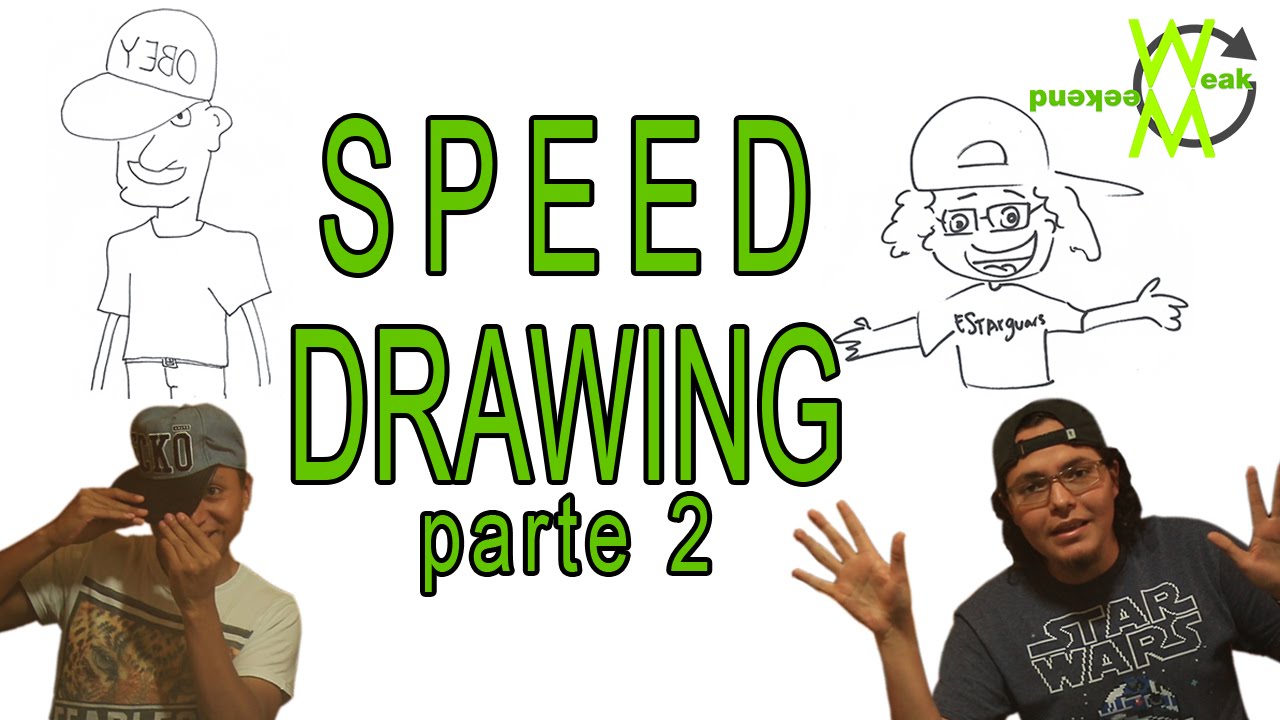 Speed Drawing Challenge con WannabeVlogs - YouTube