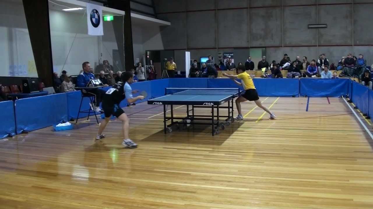 Table Tennis - 2011 Australian Open Men's Final - YouTube