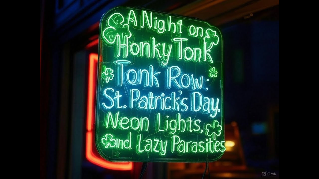 A Night on Honky Tonk Row: St. Patrick’s Day, Neon Lights, and Lazy ...