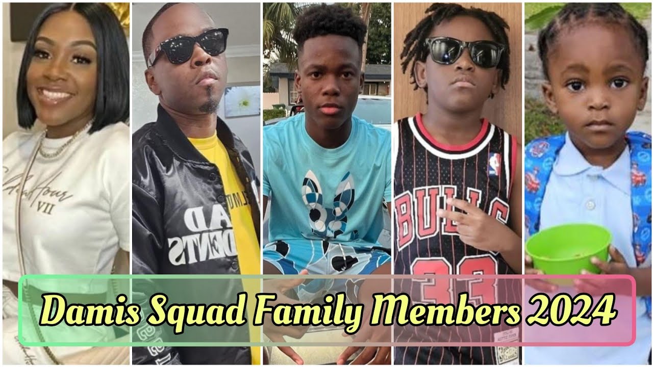Damis Squad Family Members Real Name and Ages 2024 - YouTube