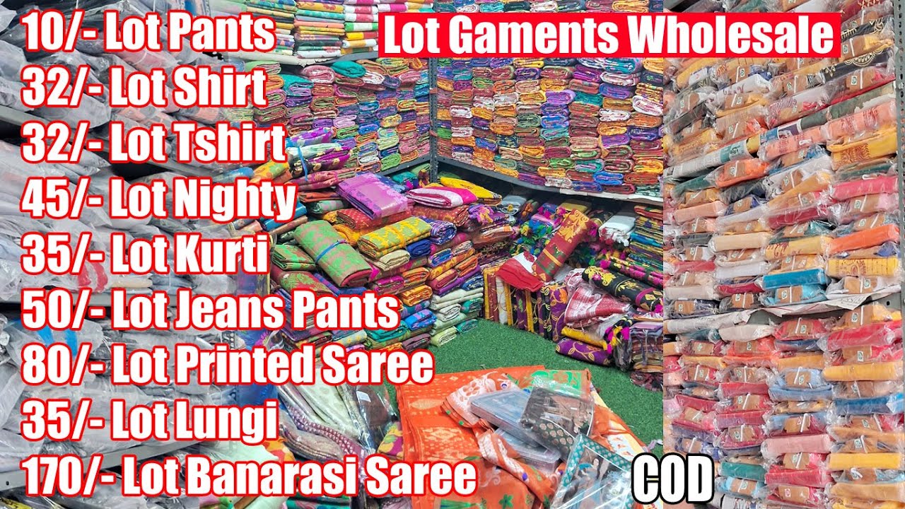 10/- Lot Garments, Lot Shirt, Lot Tshirt, Kids Lot, Lot Saree, Lot ...