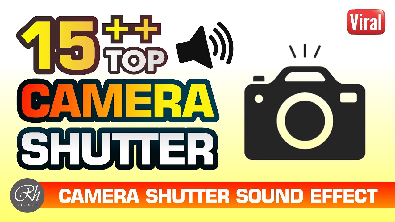 CAMERA SHUTTER SOUND EFFECT - Efek Suara Kamera #nocopyrightmusic - YouTube