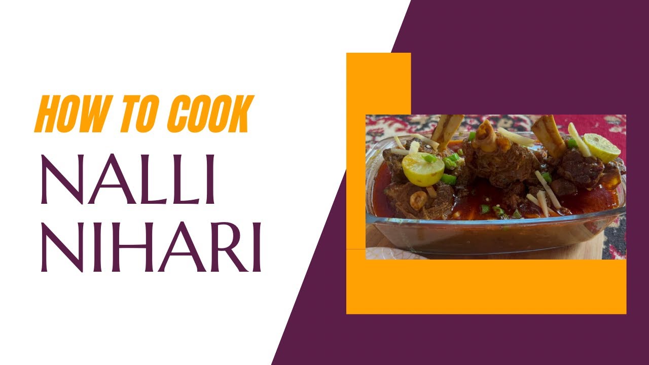 Nalli Nihari with Tandoor Roti || Mutton Nalli curry || Bakrid recipe ...