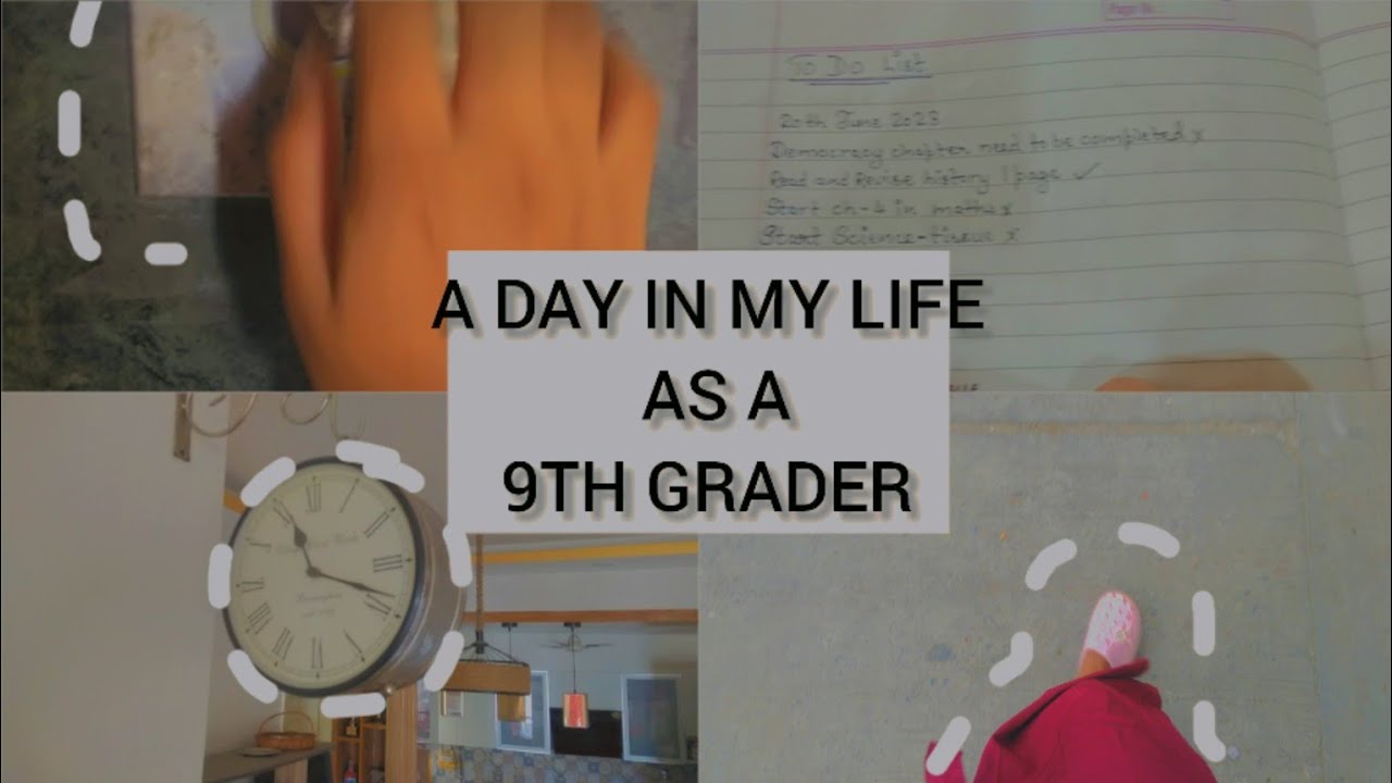 A DAY IN MY LIFE AS A 9TH GRADER~cbse~study vlog #studymotivation # ...