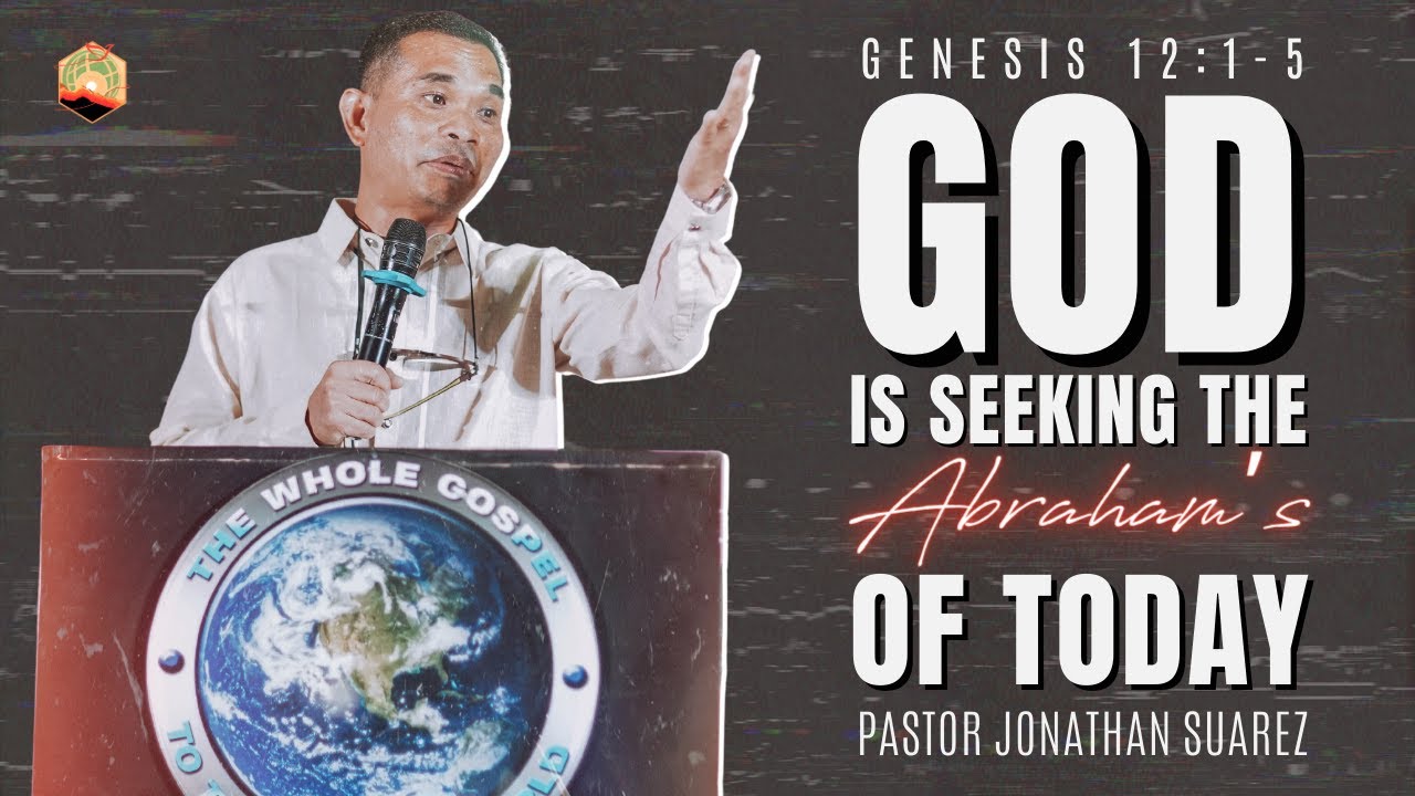 God Is Seeking The Abraham's Of Today | Pastor Jonathan Suarez - YouTube