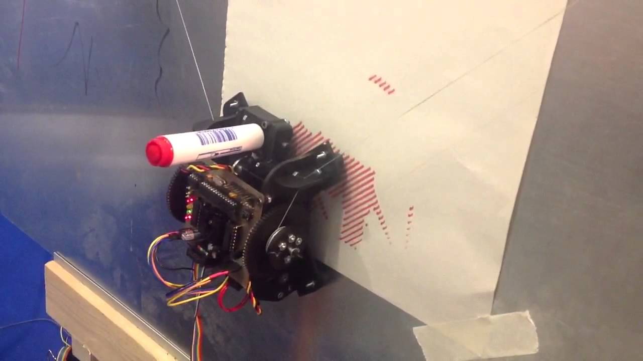 Vertical plotter - YouTube
