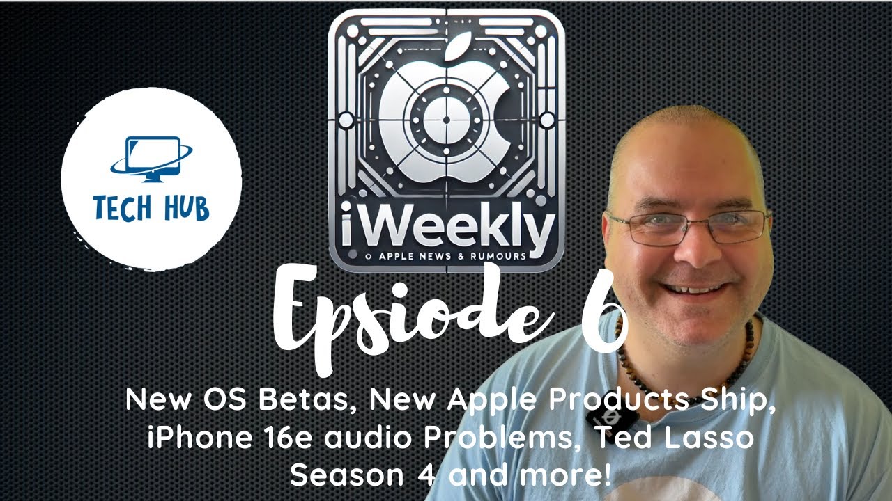iWeekly – Episode 6 - New OS Betas, New Apple Products Ship, iPhone 16e ...